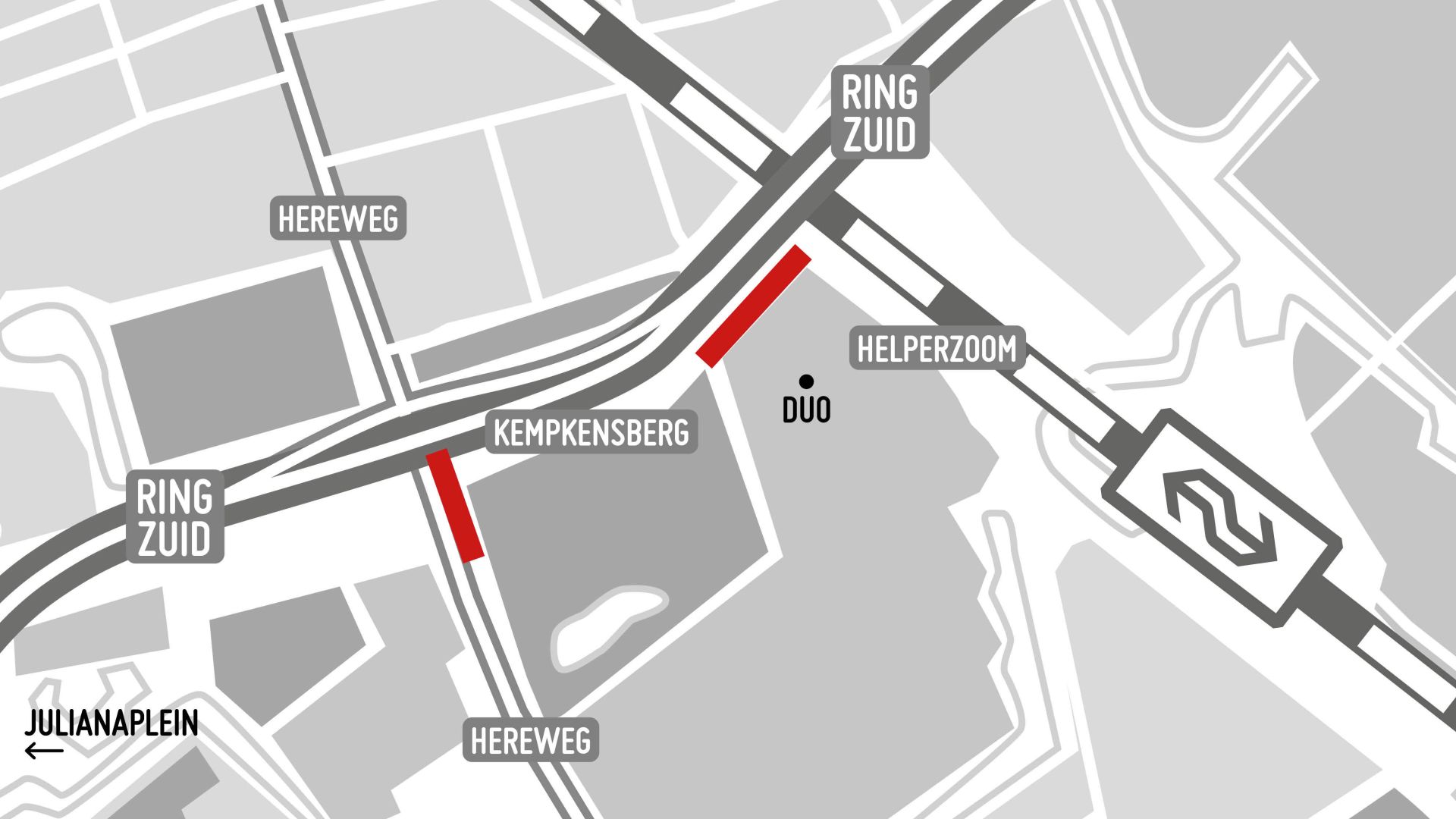 Kempkensberg dicht voor aanleg tijdelijke weg › Groningen Bereikbaar