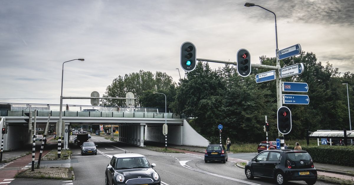 Toerit Groningen-Zuid richting Julianaplein drie maanden dicht ...